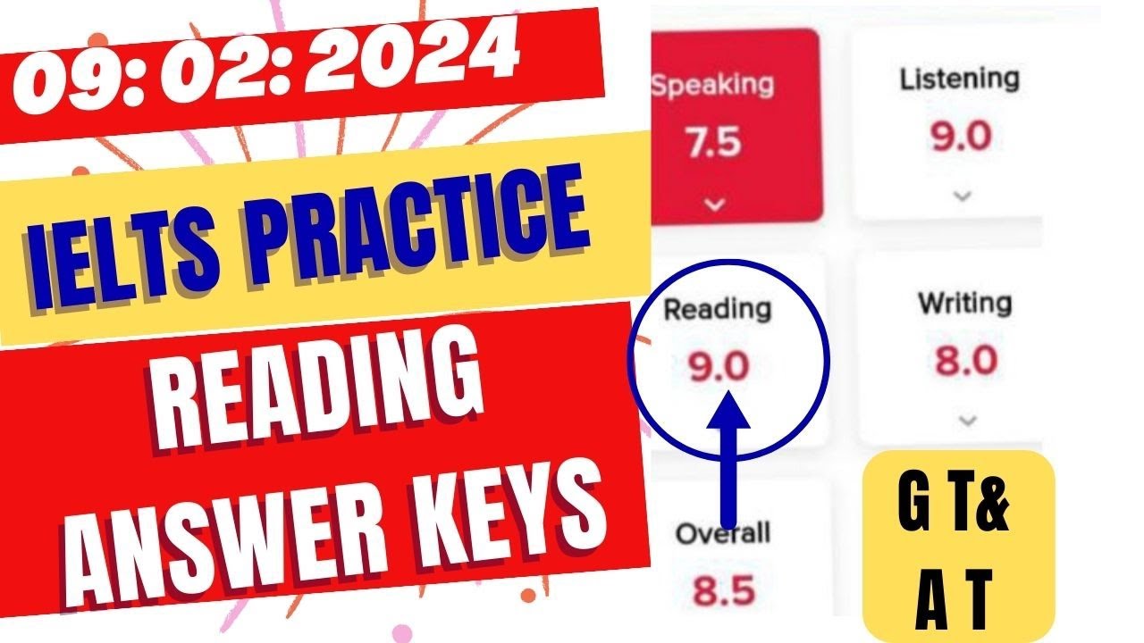 Master IELTS Reading Test: Full Practice Test 3 Answers - YouTube