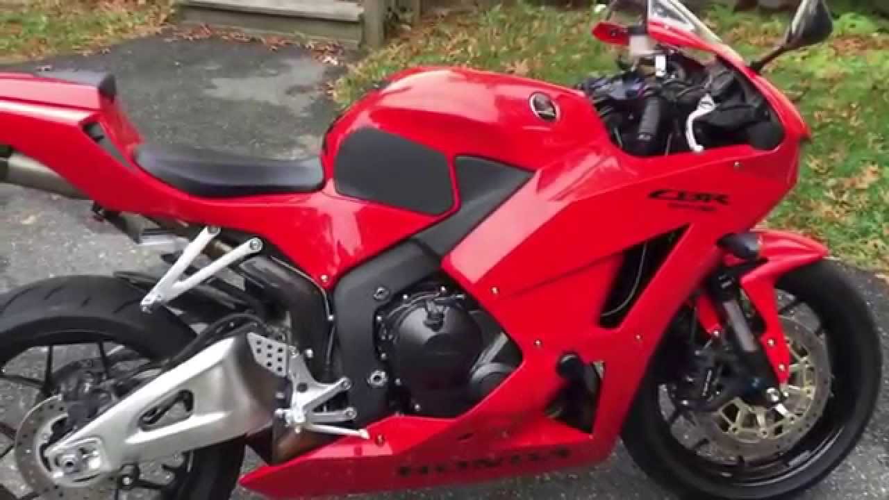 2013 Honda CBR600RR rider review/walk around - YouTube