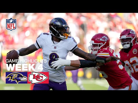 Baltimore Ravens vs Kansas City Chiefs Game Highlights | 2025 NFL Season Week 4