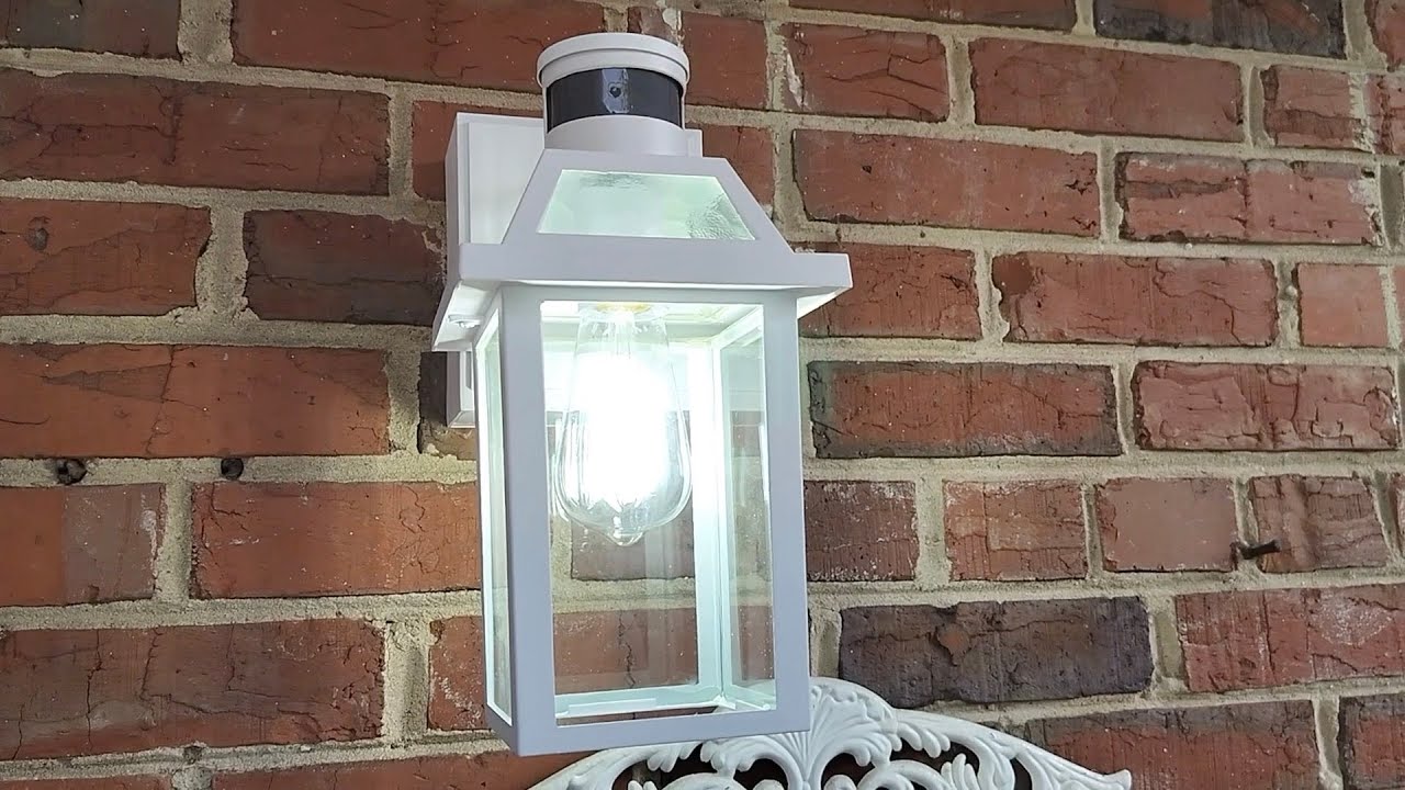 Replace front porch light fixture - YouTube
