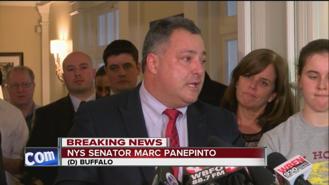 NYS Senator Marc Panepinto will not seek re-election - YouTube