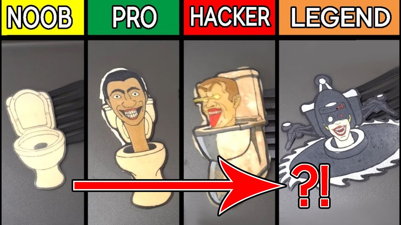 Evolution?!?! Skibidi toilet Pancake Art - YouTube
