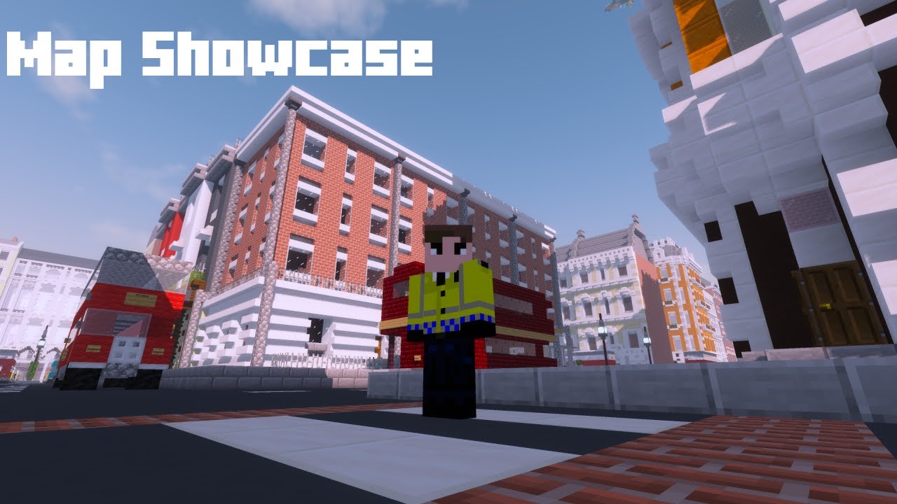 Minecraft British City | Map showcase - YouTube