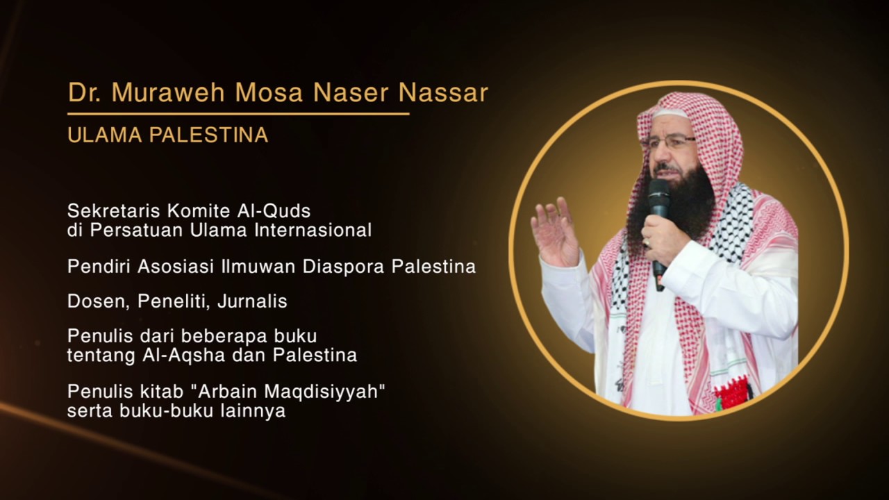 Seminar Al-Quds Internasional - Dr. Muraweh Mousa Naser - YouTube