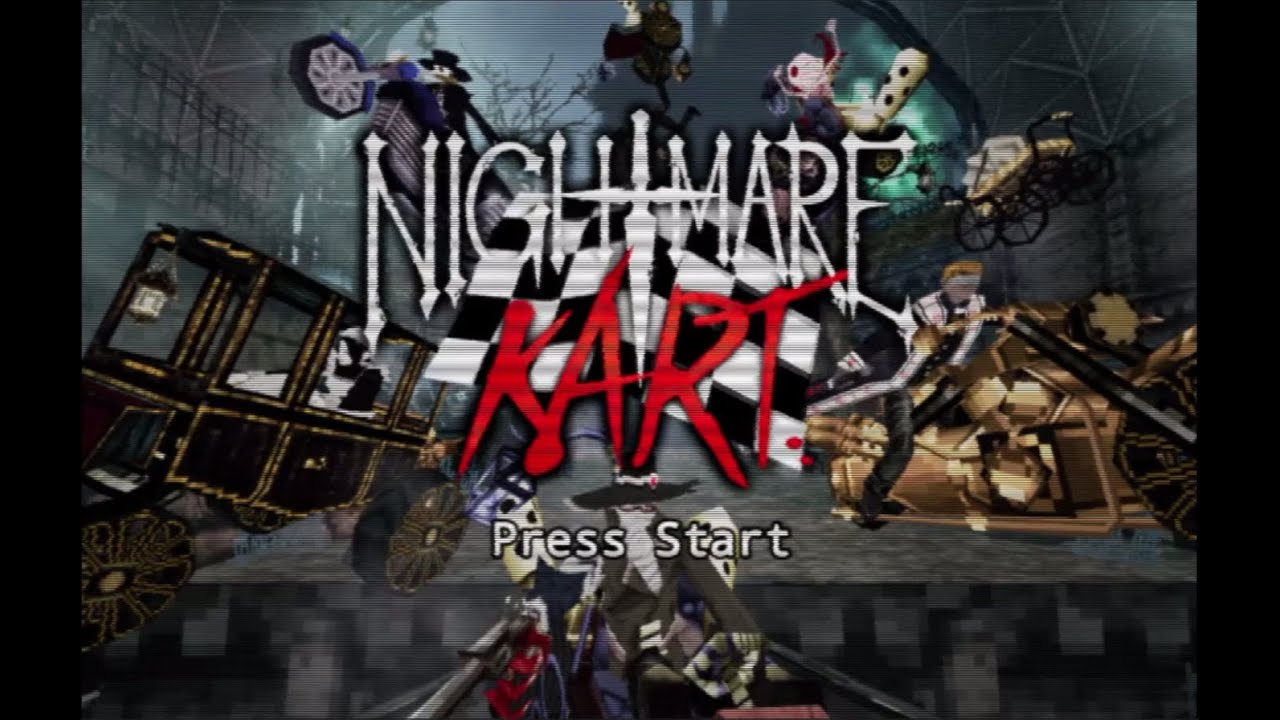 Nightmare Kart - Full Playthough - No Commentary - YouTube