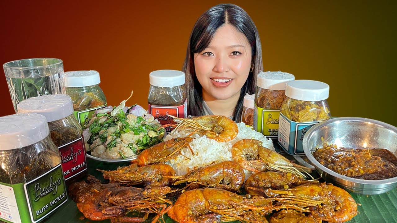 Khajing Thongba Recipe| Spicy Prawn Curry with Yongchak Eronba - YouTube