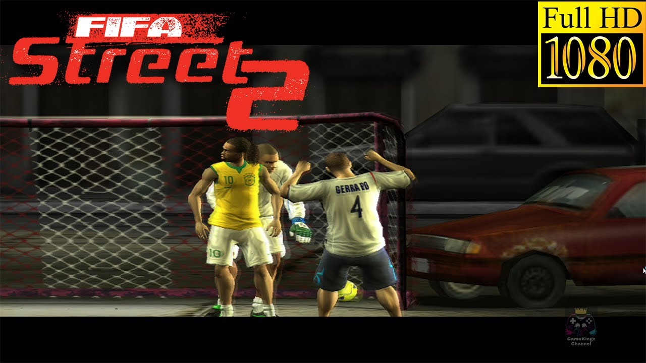 Fifa Street 2 | PS2 Gameplay | England V Brazil | 1080 HD | PCSX2 - YouTube