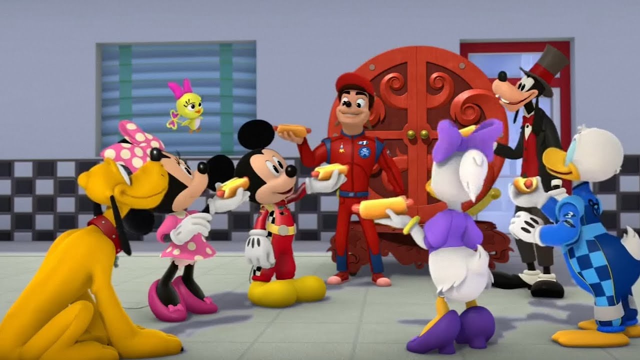 Mickey and the Roadster Racers - Road trip to Hot dog Hills - Disney ...