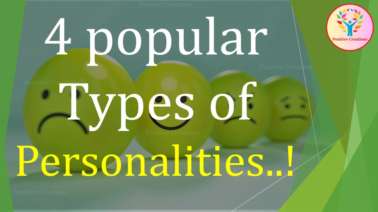 4 types of human personalities || human personality || personality ...