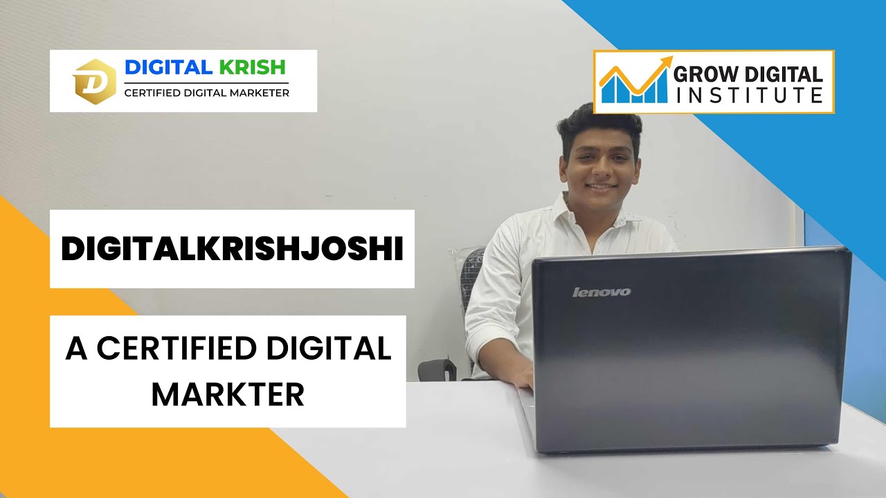 Digital Krish Joshi | Certified Digital Marketer in Mumbai - YouTube