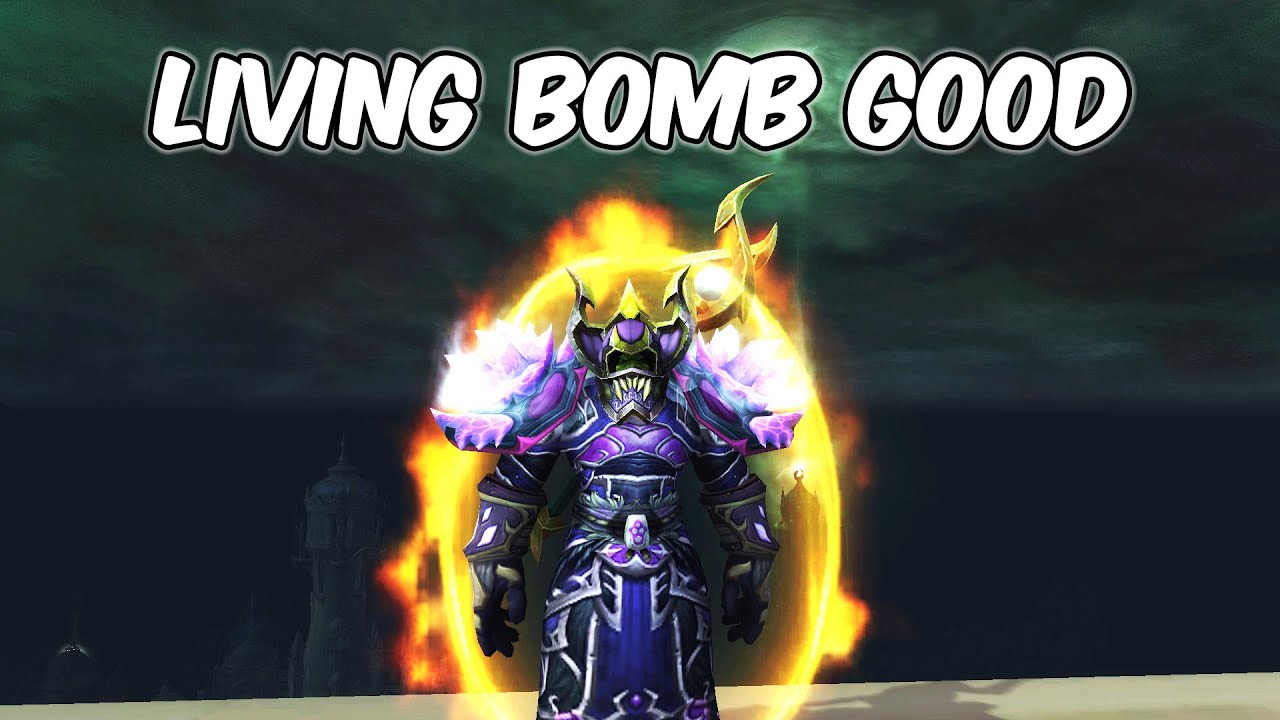Living Bomb GOOD - 10.2.5 Fire Mage PvP - WoW Dragonflight PvP - YouTube