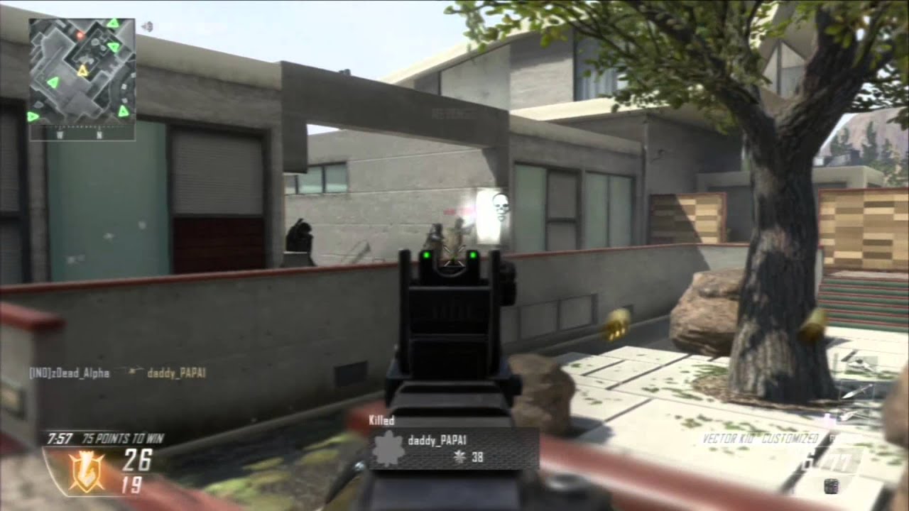 CoD BO2 :The Vector K10 Vanishes! (Call Of Duty Black Ops 2 Multiplayer ...