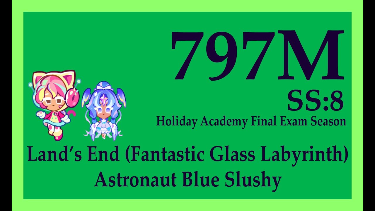 CROB Land’s End (Fantastic Glass Labyrinth) Astronaut Slushy 797M ...