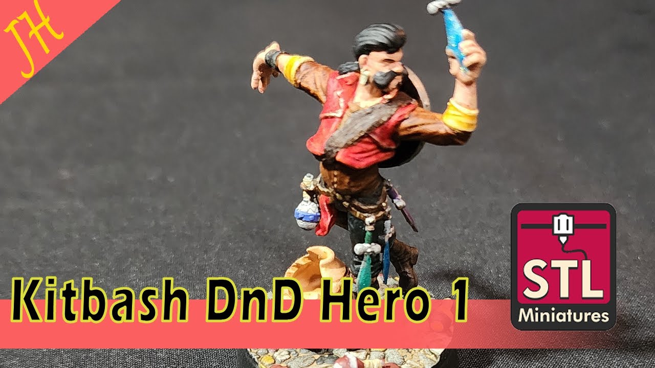 The Gambit - Kitbashed DnD Hero - YouTube