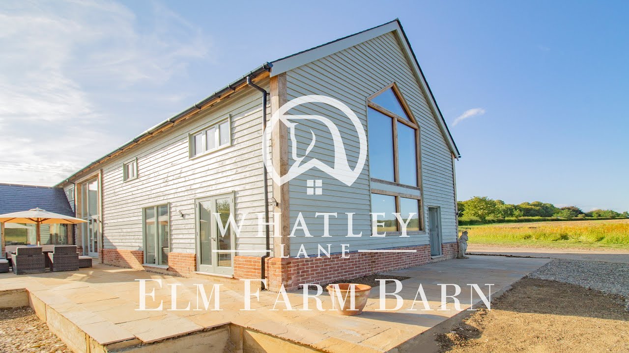 New England Barn | Elm Farm Barn - Whatley Lane - Depden - YouTube