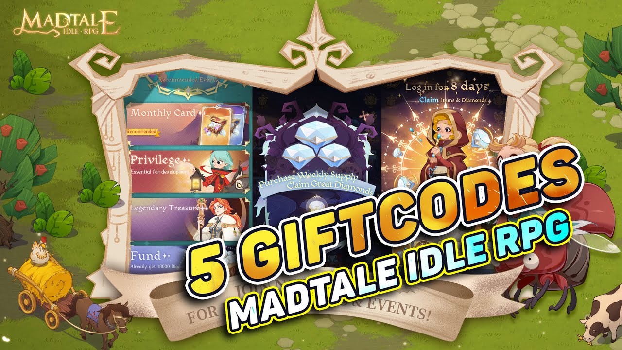 5 Gift Codes MadTale Idle Rpg - YouTube