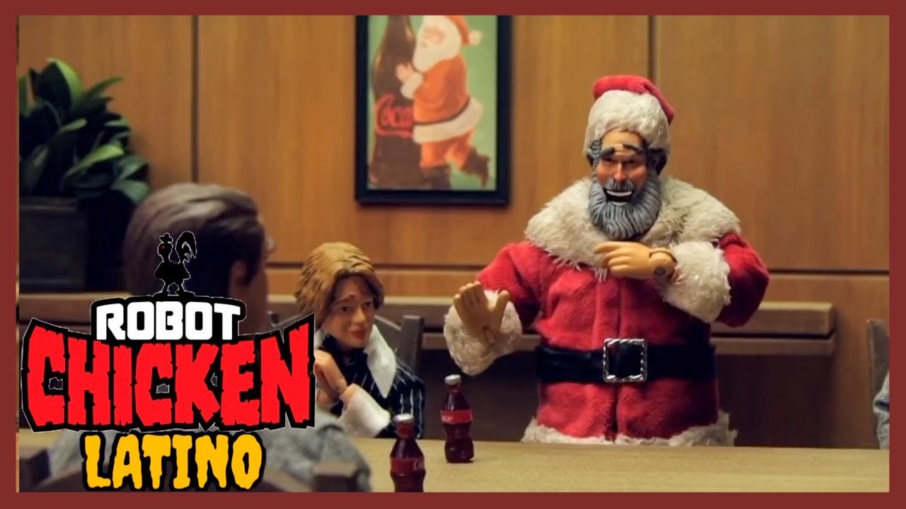 Santa Claus y Coca Cola - Robot Chicken Español Latino - YouTube