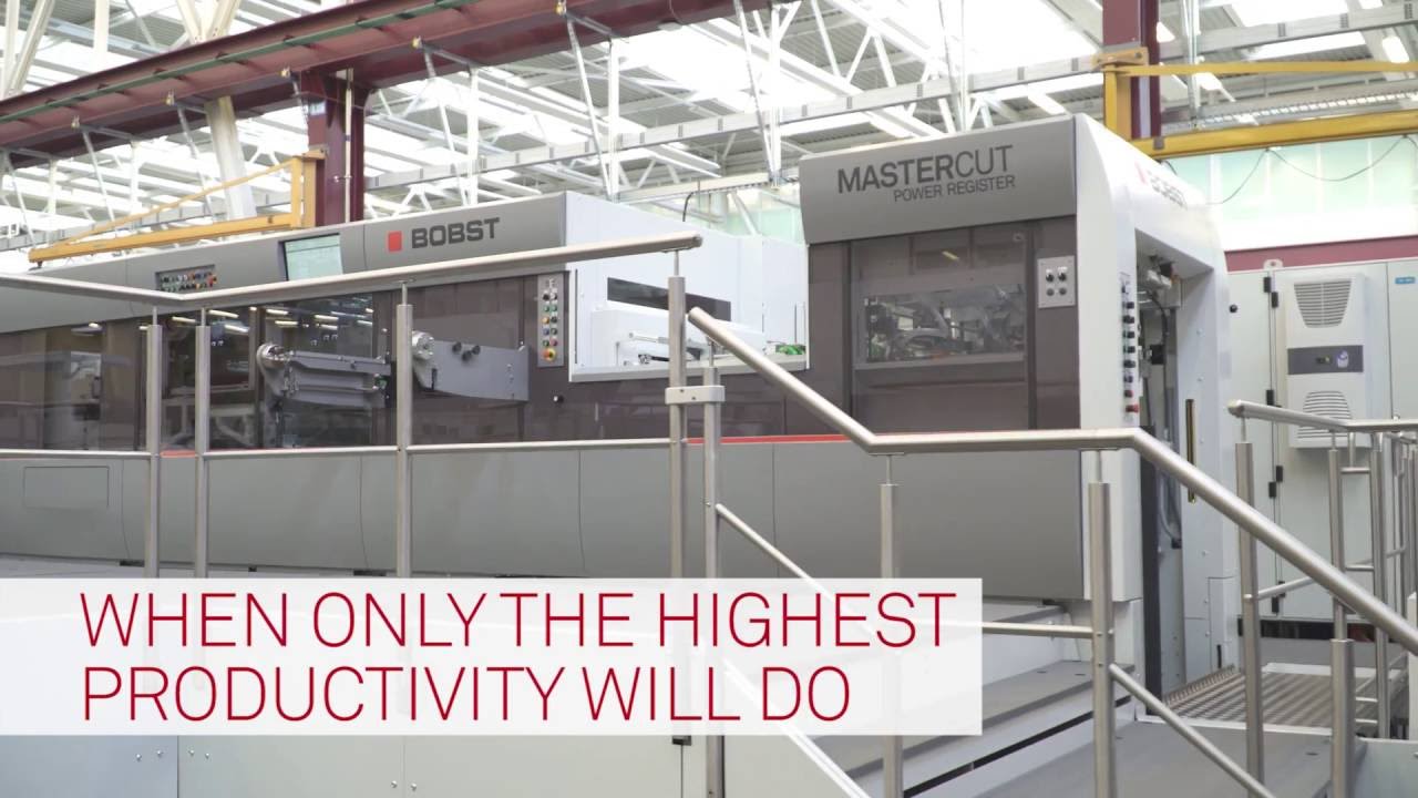 BOBST MASTERCUT 106 PER Autoplaten® die-cutter - When only the highest ...