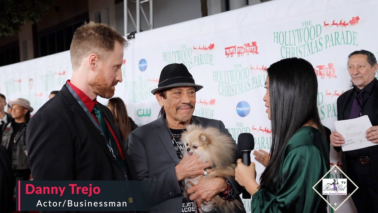 The 89th Hollywood Christmas Parade Part 3 with Danny Trejo and Others ...