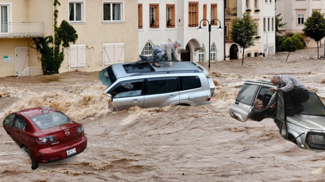 Terrible flood destroys the island of Crete! People have never seen ...