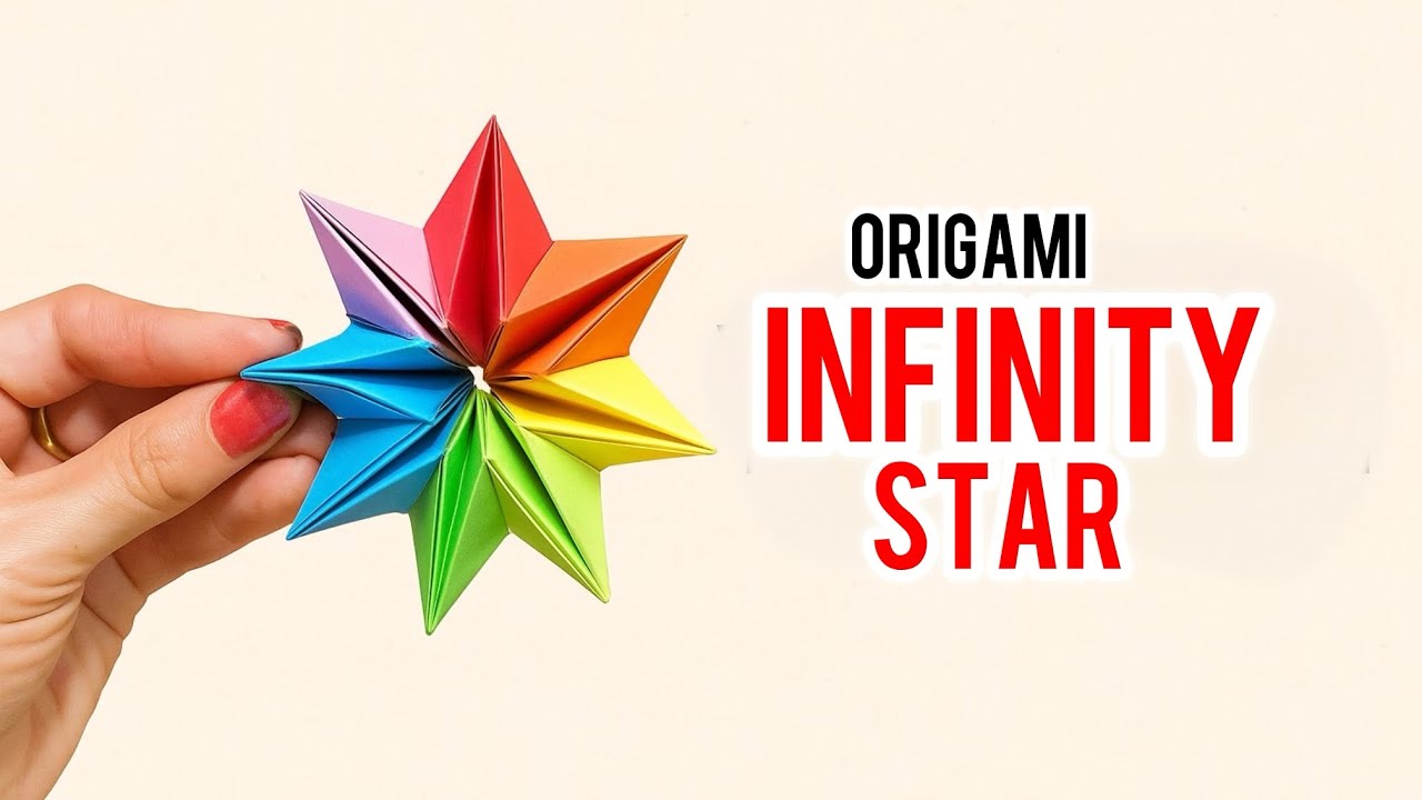 Easy Origami Infinity Star – Relaxing Brain Break Idea 🌟 - YouTube