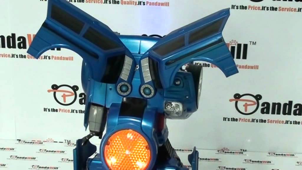 R/C Remote Control Transform Dancing Car Robot Toy with Music Blue ...