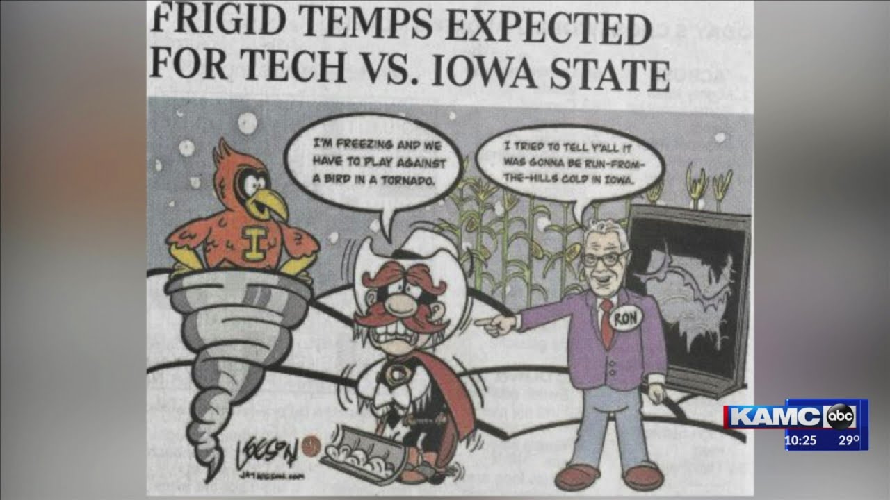 Artist Jay Leeson features Ron Roberts in his latest cartoon - YouTube