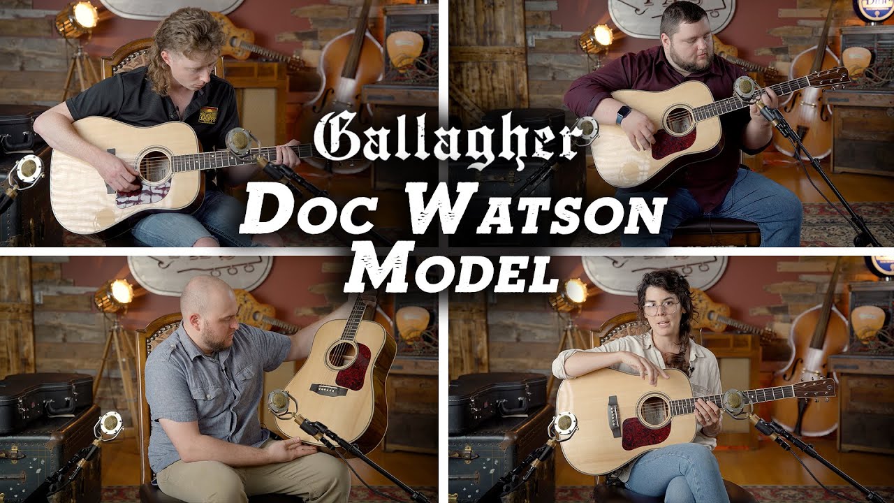 The Loudest Bluegrass Dread! | Everyone Plays The Gallagher Doc Watson - YouTube