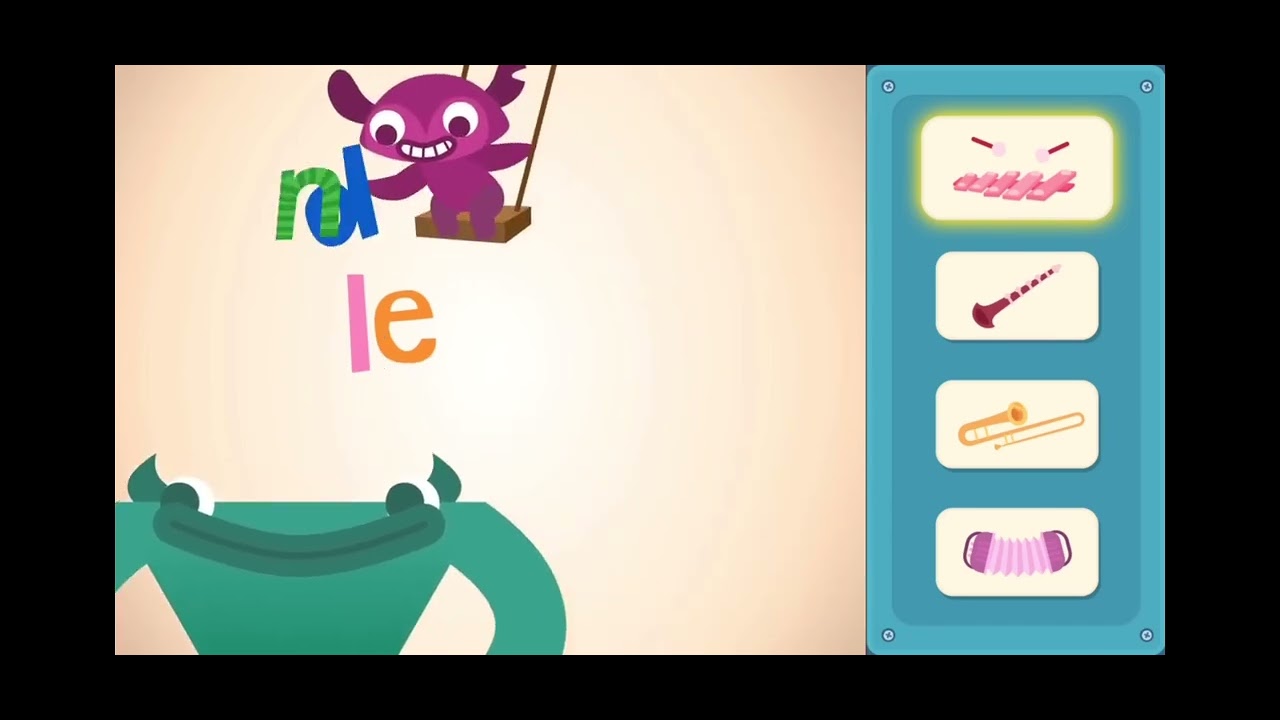Endless alphabet song - YouTube