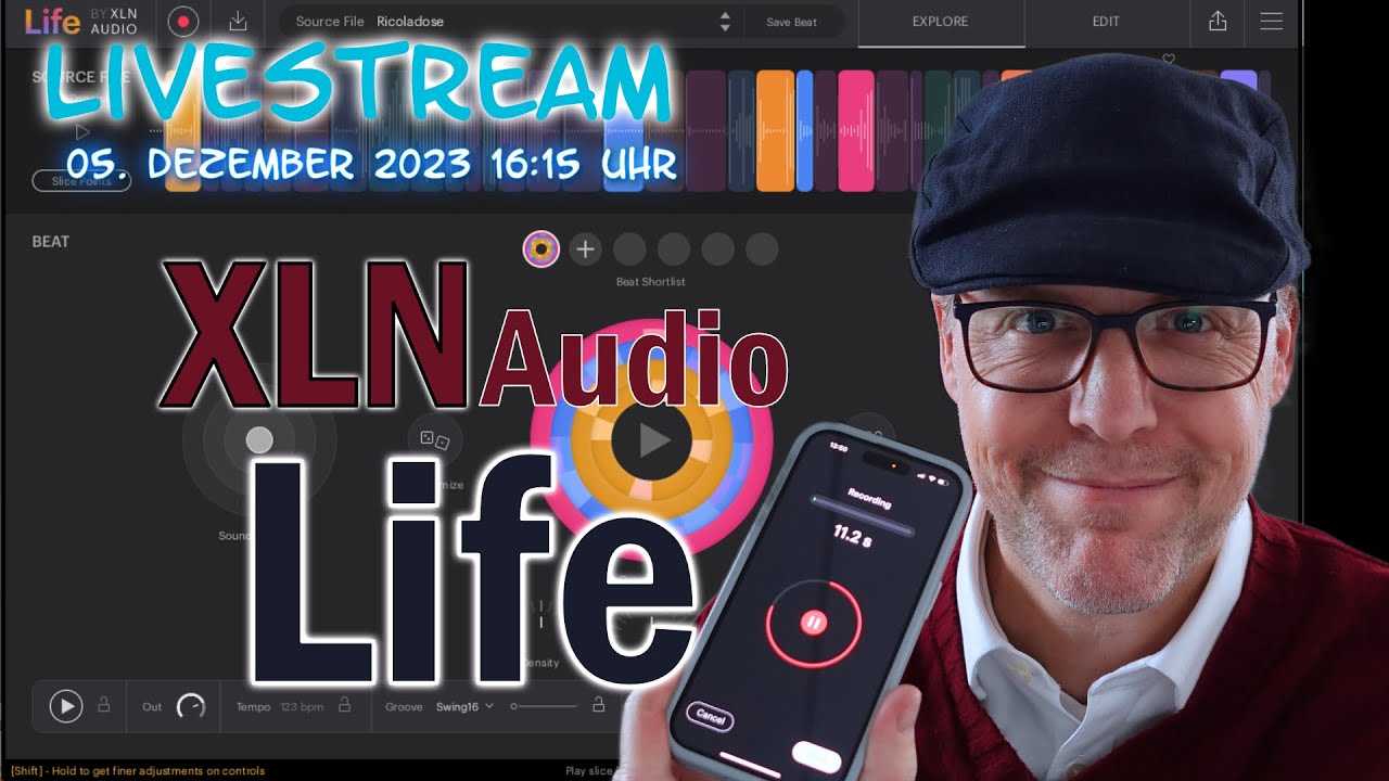 Livestream: Life von XLN Audio -- ein erster Blick - YouTube