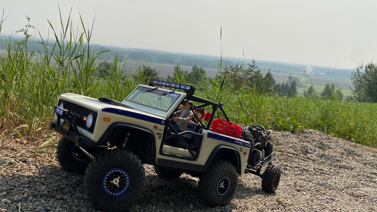 SCX10.3 Bronco Adventure on UAF - YouTube