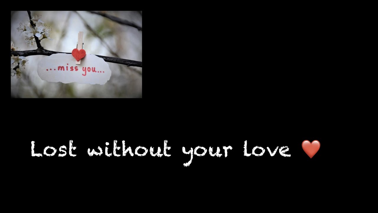 Lost without your love ️ - original song by Singer / Songwriter Paul ...
