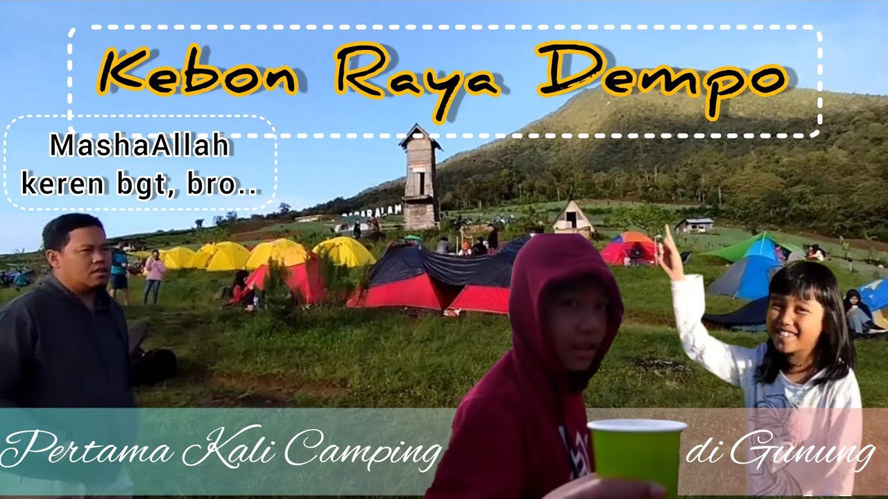 GLAMPING YANG HITS DAN VIRAL !!! CAMPING GROUND DI PAGARALAM | KEBON ...