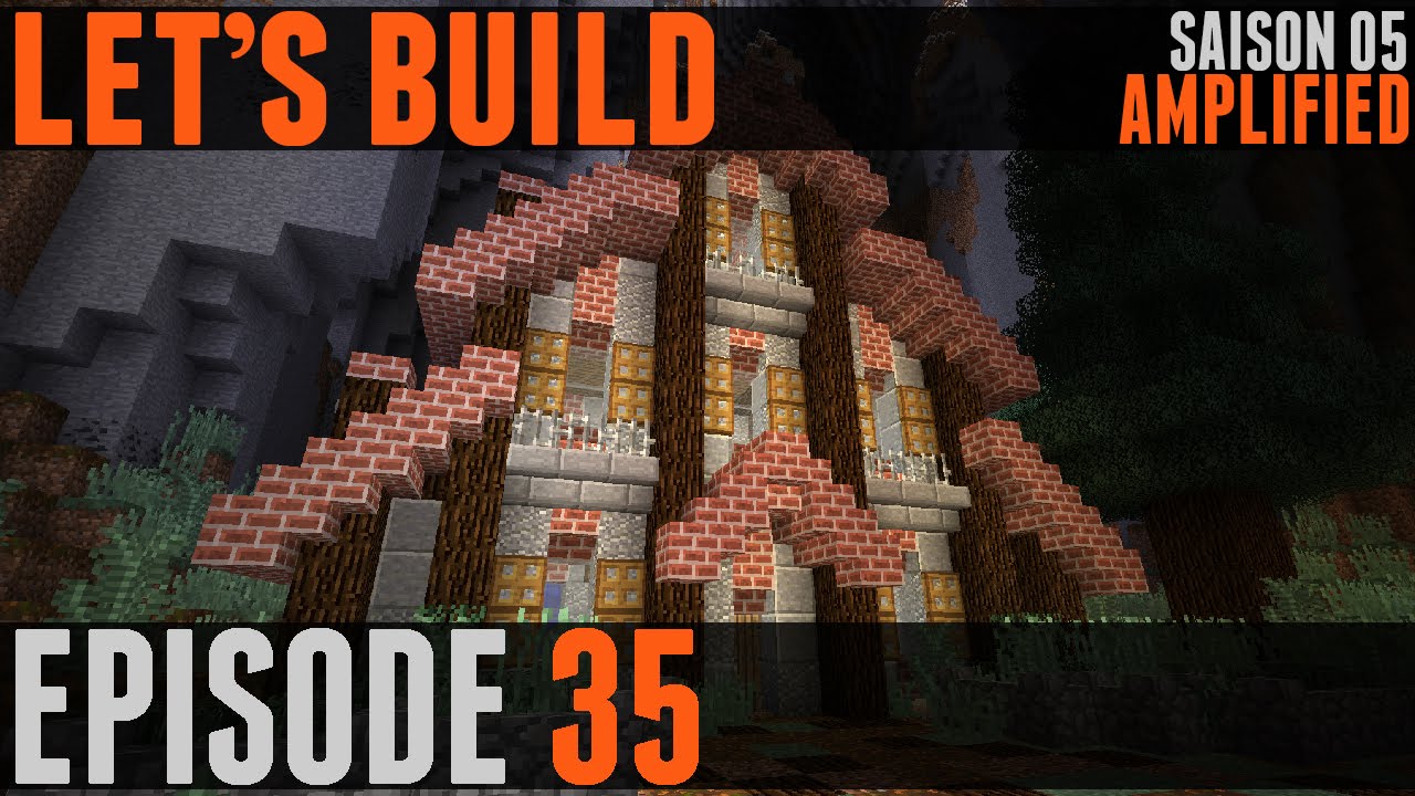 Minecraft - Let's Build V #35 - Mega Taiga - YouTube