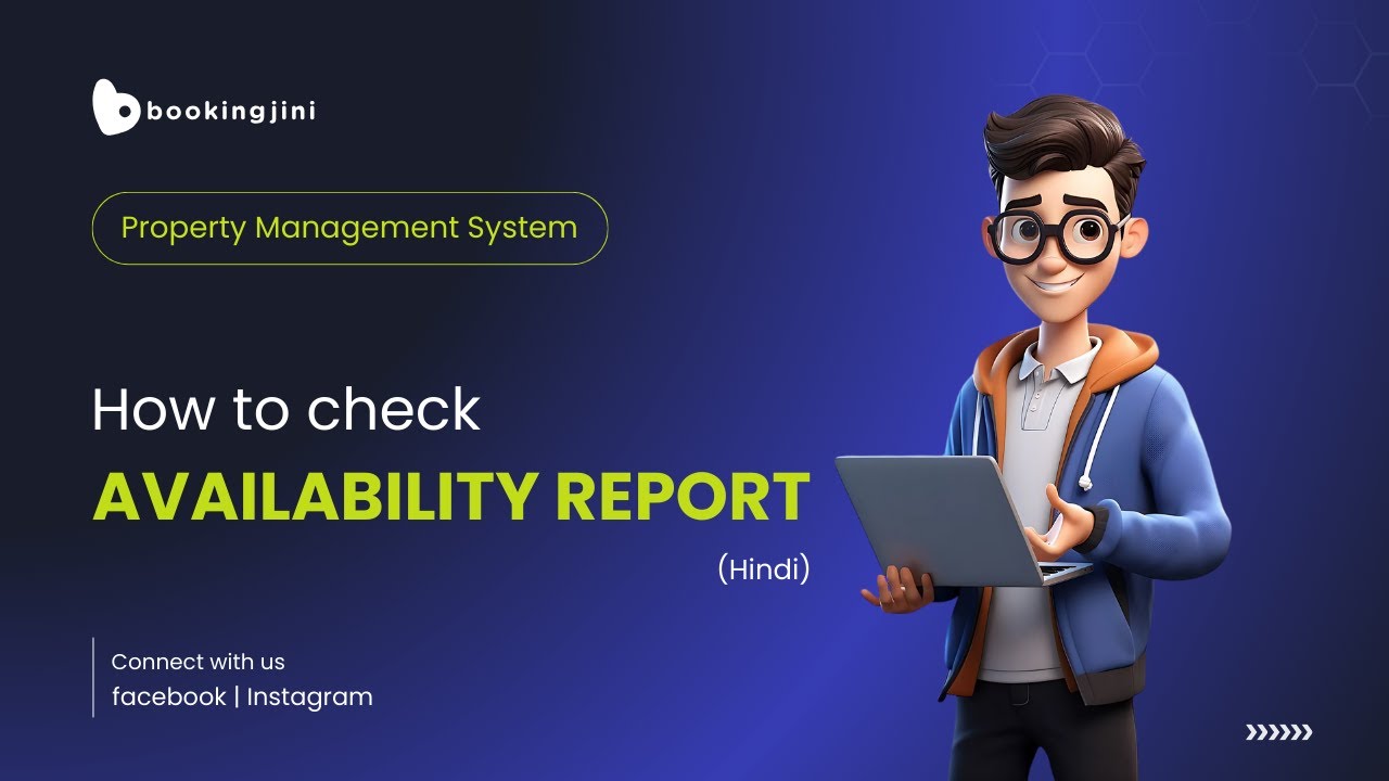 How to check Availability Report in PMS (English) - YouTube