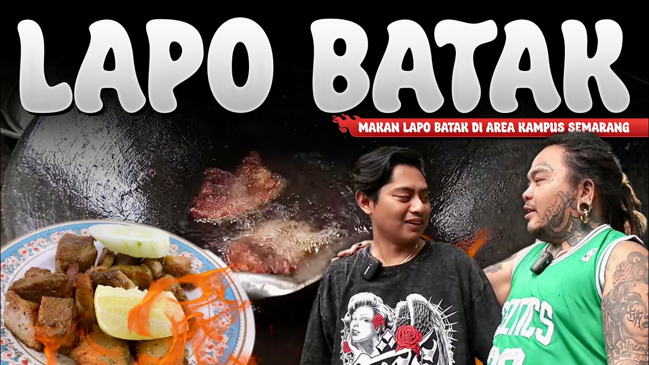 LAPO BATAK DI AREA KAMPUS SEMARANG - YouTube