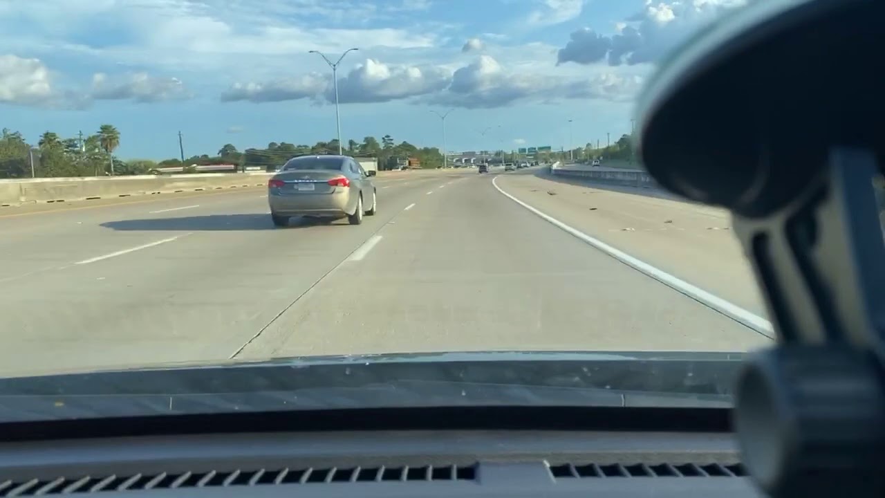 Sam Houston Parkway (Beltway 8) southbound to Baytown-East Freeway ...