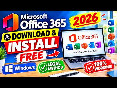 Download and Install Office 2026 From Microsoft for Free | Genuine Version | Office 2026 Activation