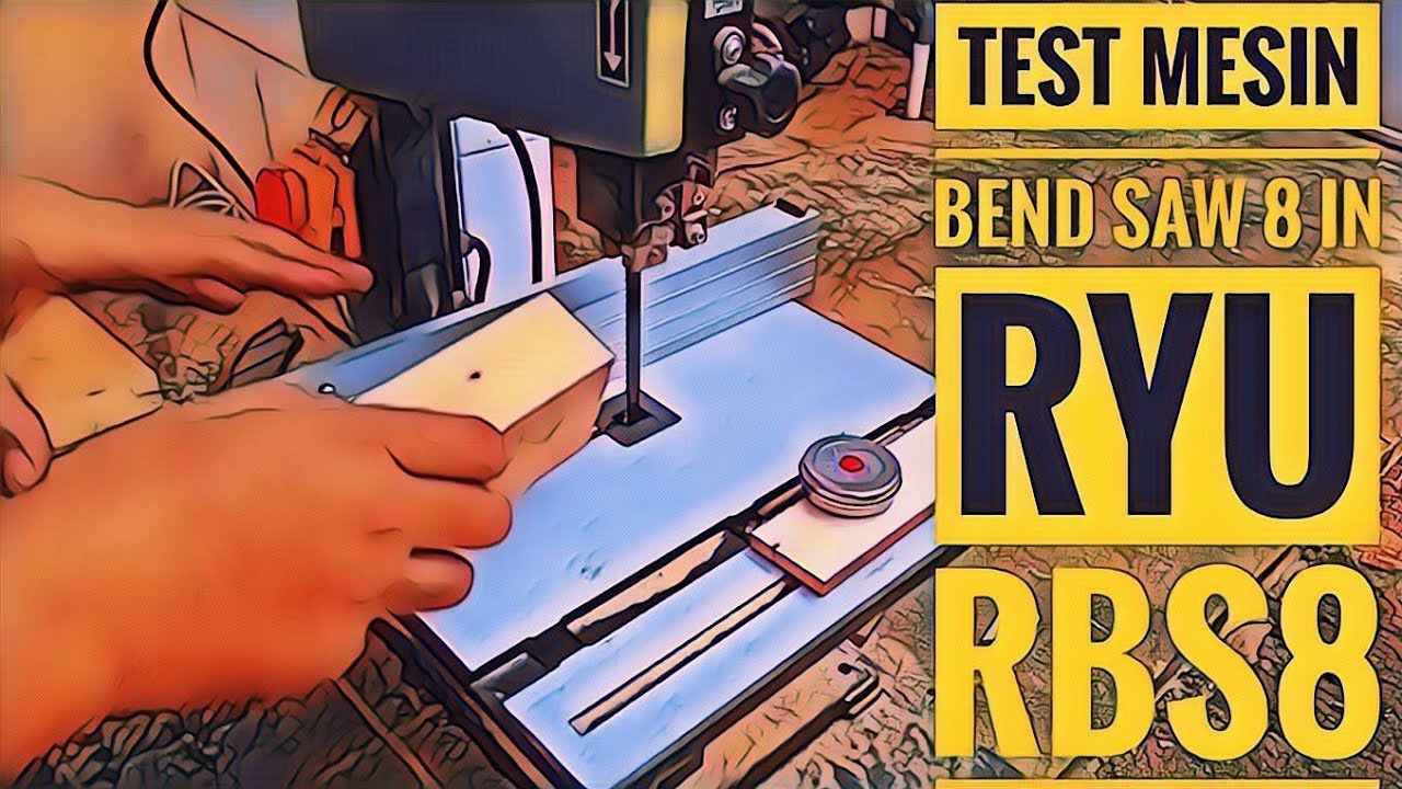 Bendsaw Project : Test Potong kayu di Mesin Bend Saw 8 Inches Ryu RBS8 ...
