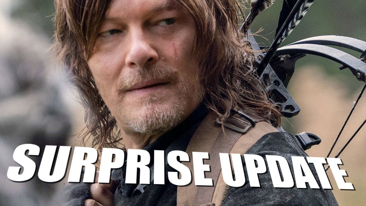 Season 2 Filming Already Daryl Dixons Walking Dead Spin Off Youtube