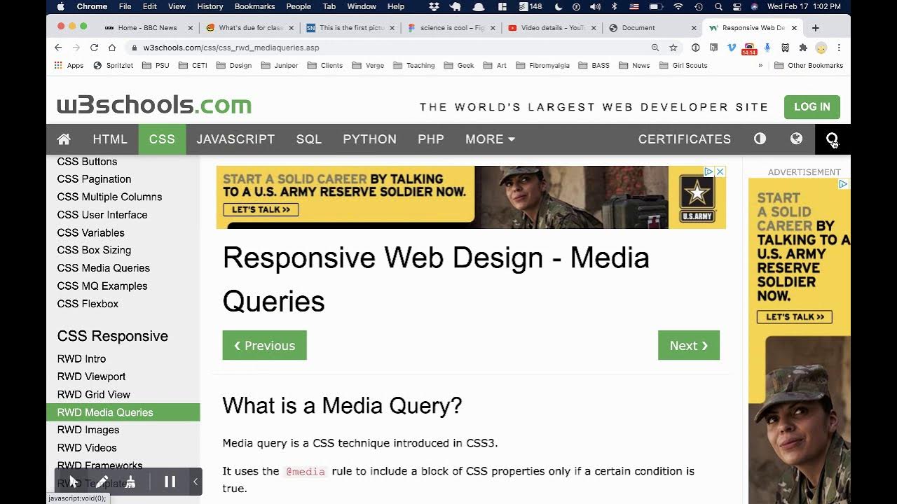 Media Queries Part 3: Adding Media Queries - YouTube