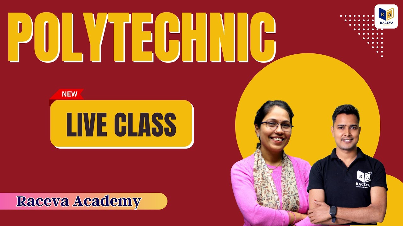polytechnic live class 2024 | polytechnic entrance exam preparation 2024 | raceva academy - YouTube