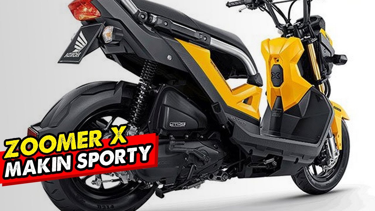 HONDA ZOOMER X 2022 TIPE BEAT DESAINNYA KINI LEBIH SPORTY DAN WOW ...