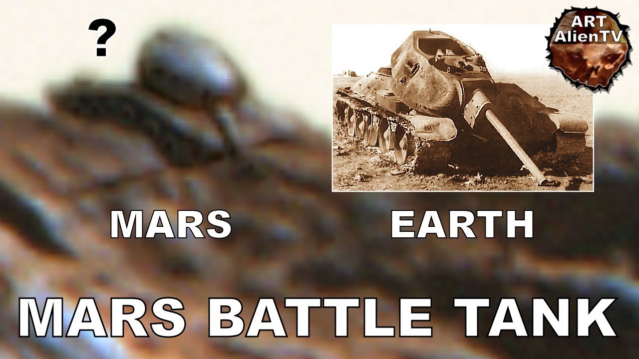 Mars Battle Tank ? Martian Structure Resembles Military Vehicle ...