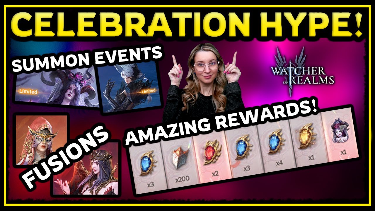 SO MANY EVENTS & UPDATES! 😱 Anniversary Event Teasers Watcher of Realms ...