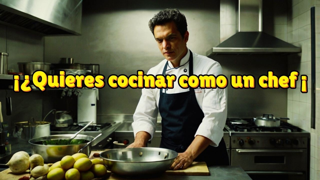 ¿Quieres cocinar como un chef ¡Descubre los secretos profesionales ...