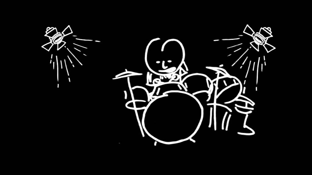 Phil Collins - In The Air Tonight (Best Animation Phil Drum) - YouTube
