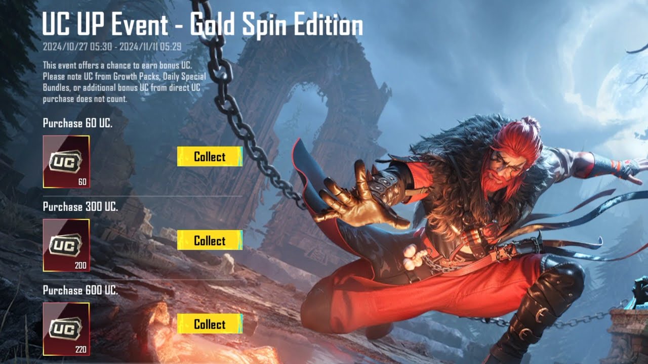 BGMI UC UP Event | How To Get 3X UC UPTO 36000 - YouTube