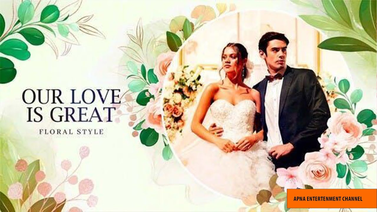 Floral wedding slideshow After Effect Project Free Download with Help ...