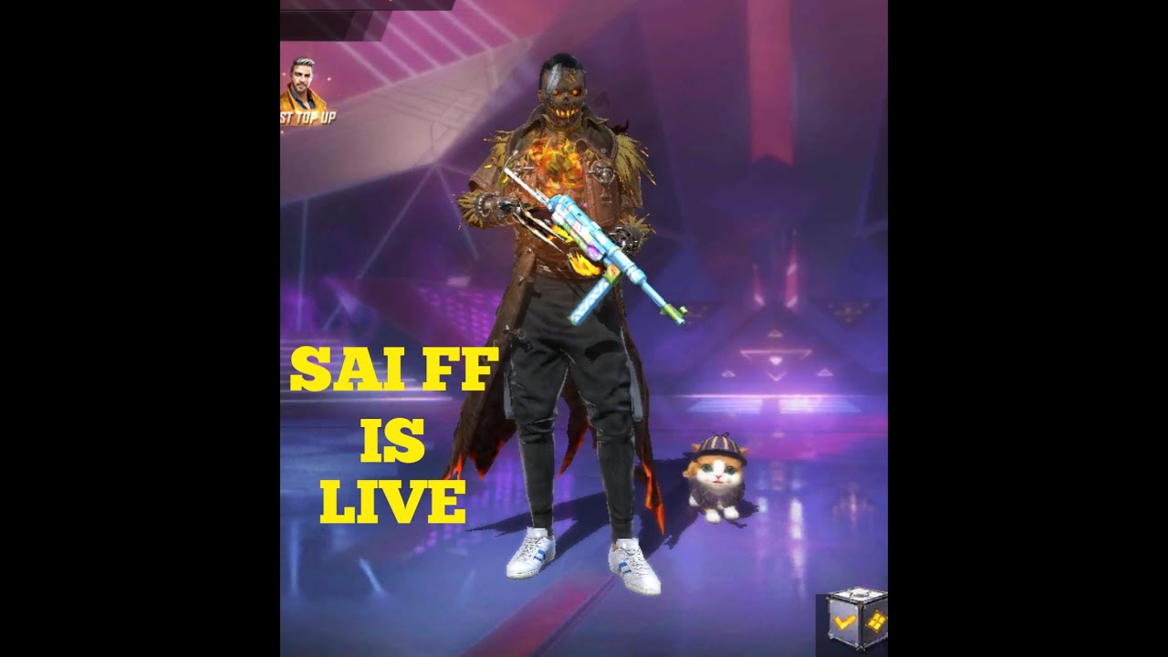 [Hindi] Garena Free Fire : 👍 SAI FF IS PLAYING CUSTOM 4VS4 - YouTube